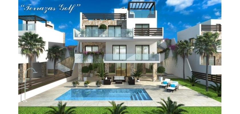 Luxury 3-bedroom villa on the first line of the "La Marquesa" Rojales ...
